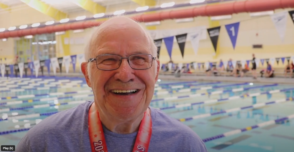 2022 National Senior Games – Swimming – Anthony Abbott - Redefining Aging