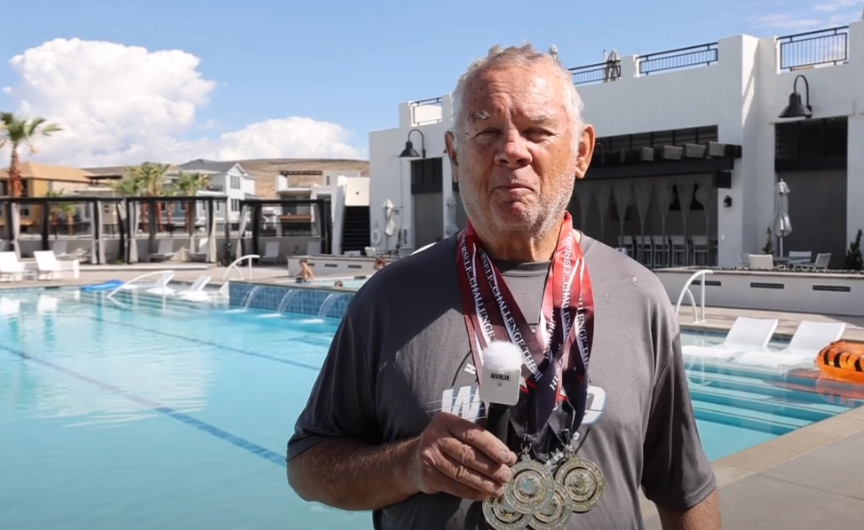 2022 National Senior Games – Triathlon – Fabio Delgado - Redefining Aging